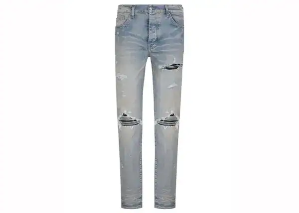 Amiri Mx1 Bandana' Skinny Jeans - Clay Indigo | Editorialist